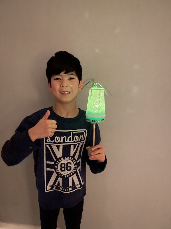 delcour.nl - Zelfgemaakte lamp